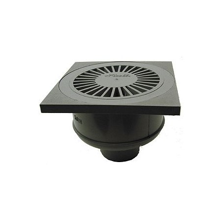 Nicoll PVC KLOKPUT MET DEKSEL 25-25CM-100MM ONDER.