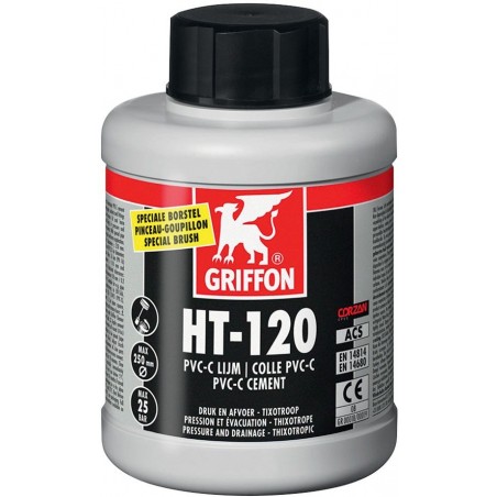 Griffon colle pvc griffon températures élevées 500ml