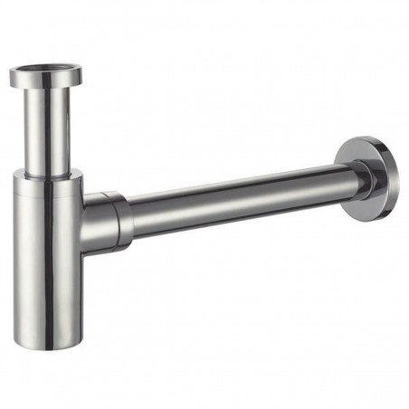 Siphon design ø 5 / 4 rond - chrome